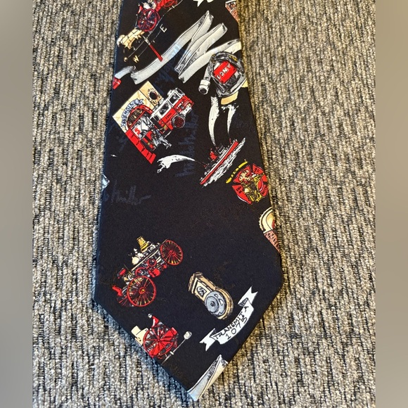 Nicole Miller | Accessories | Vintage Nicole Miller Tie 995 Firefighter ...